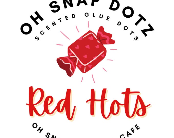 Red Hots Candy REGULAR SIZE Scented Oh, Snap Dotz the ORIGINAL Scented ...