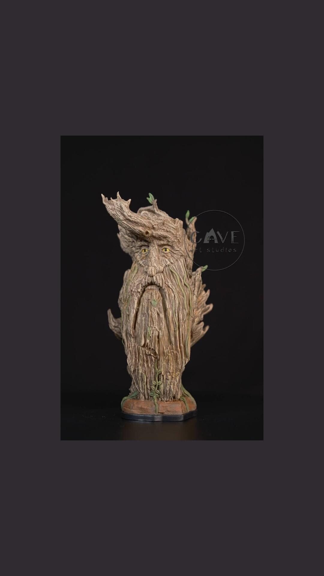 Treebeard Bust, Lord of the Rings Ent Statue, High Resolution (8K ...