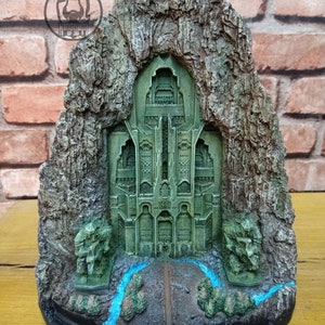 Gate of Lonely Mountain, Erebor Statue, Lord of the Rings Home Decor ...