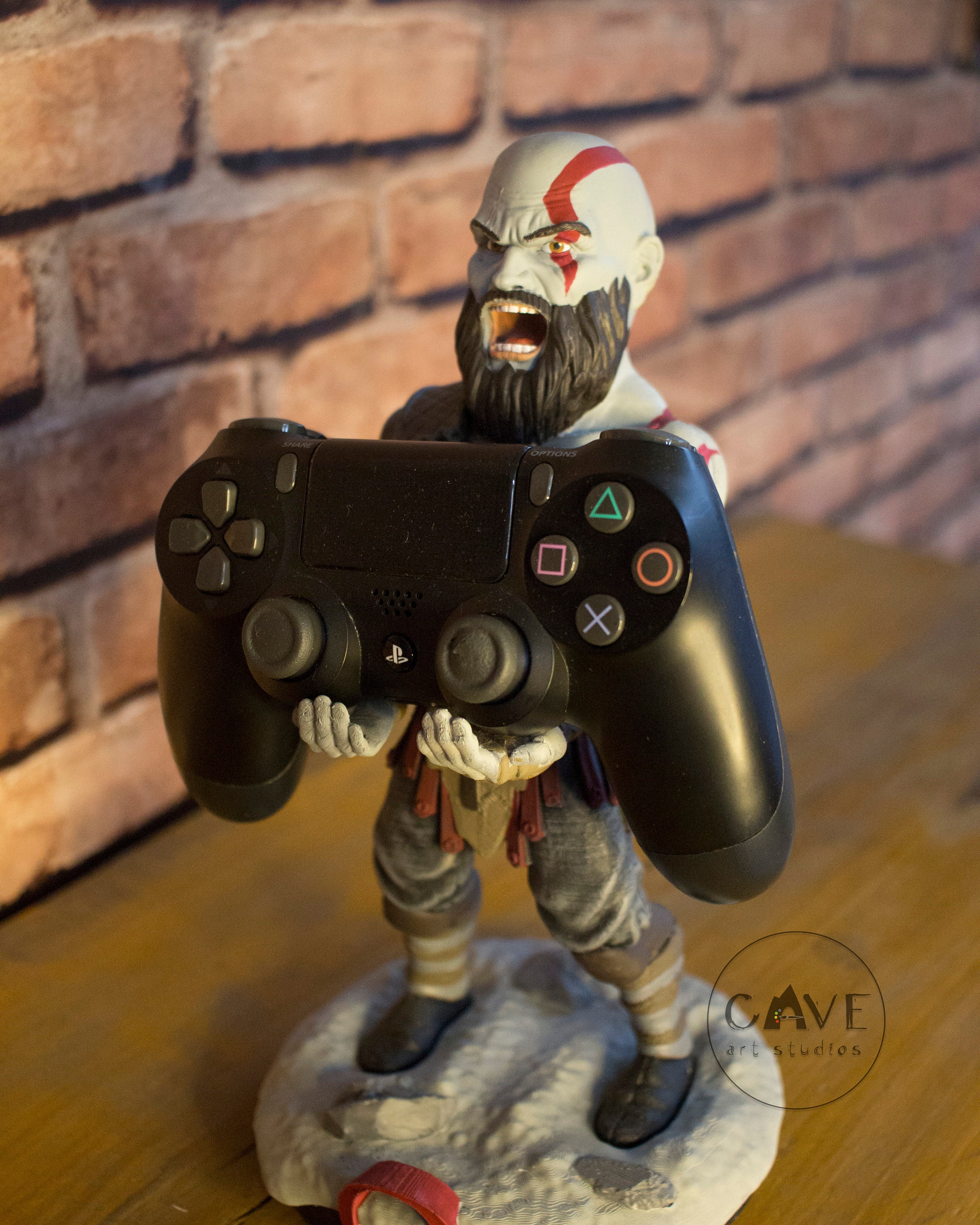 God of War Kratos Controller/phone Standhigh Quality Colored - Etsy UK