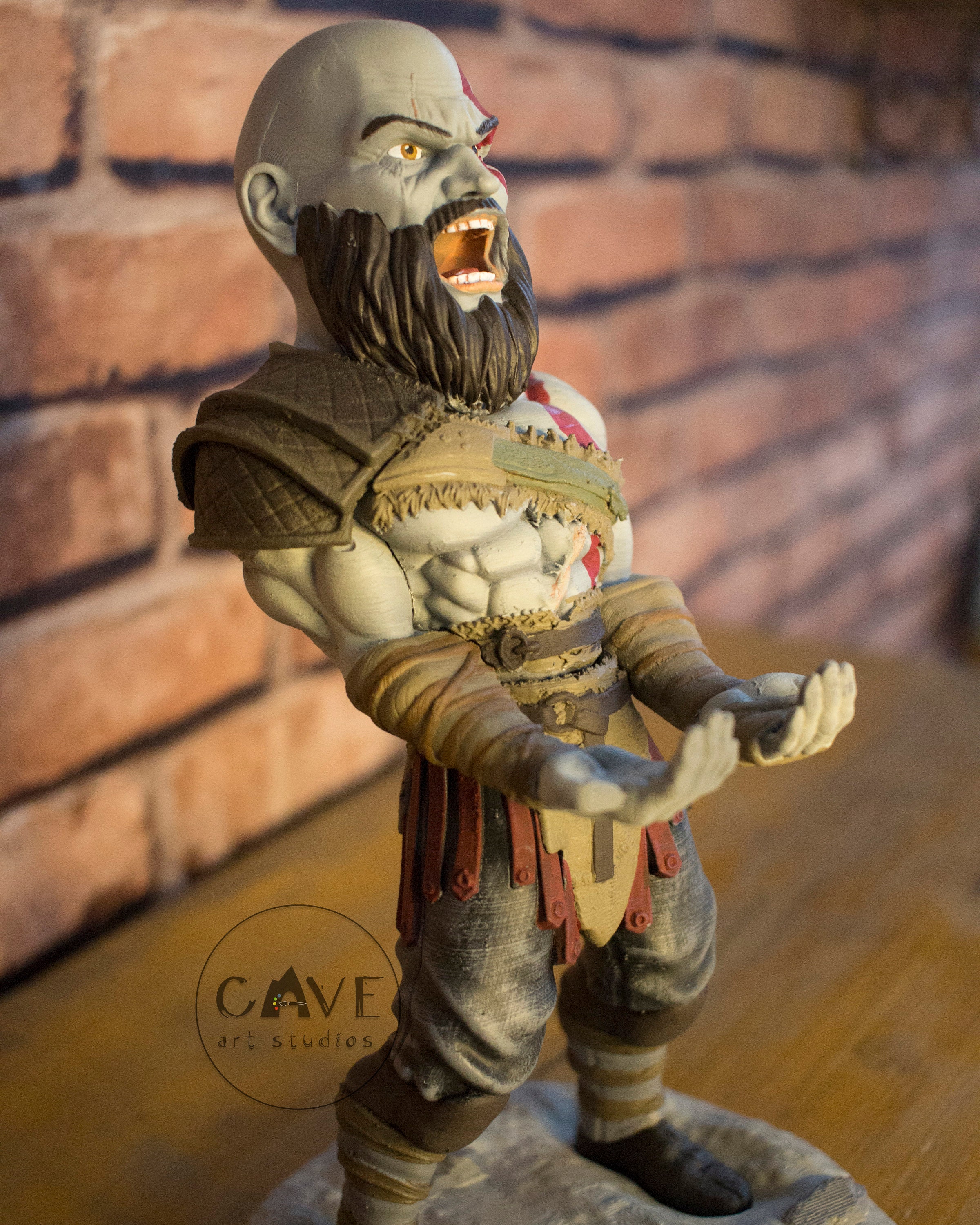 God of War Kratos Controller/phone Standhigh Quality Colored - Etsy UK