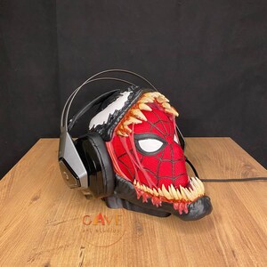 Venom/spiderman Headphone Stand, Spiderman Gift for Gamer, High Quality ...