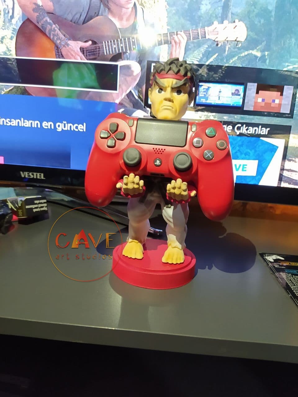 Street Fighter Ryu Controller/phone Stand Street Fighter - Etsy