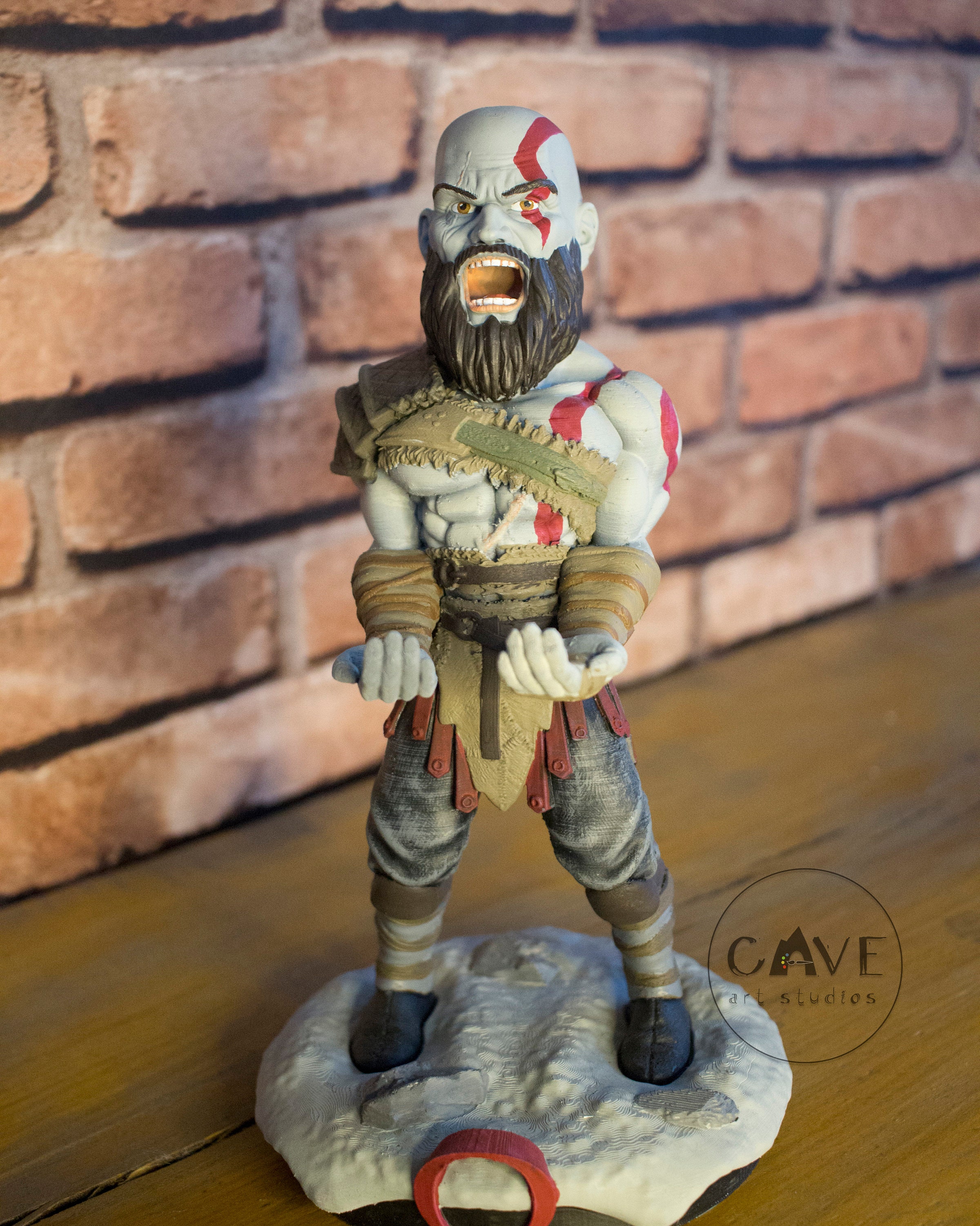God of War Kratos Controller/phone Standhigh Quality Colored - Etsy UK
