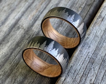 Wood Promise Ring | Etsy