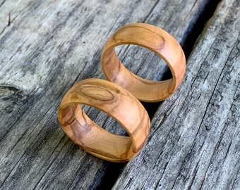 Wood Promise Ring - Etsy