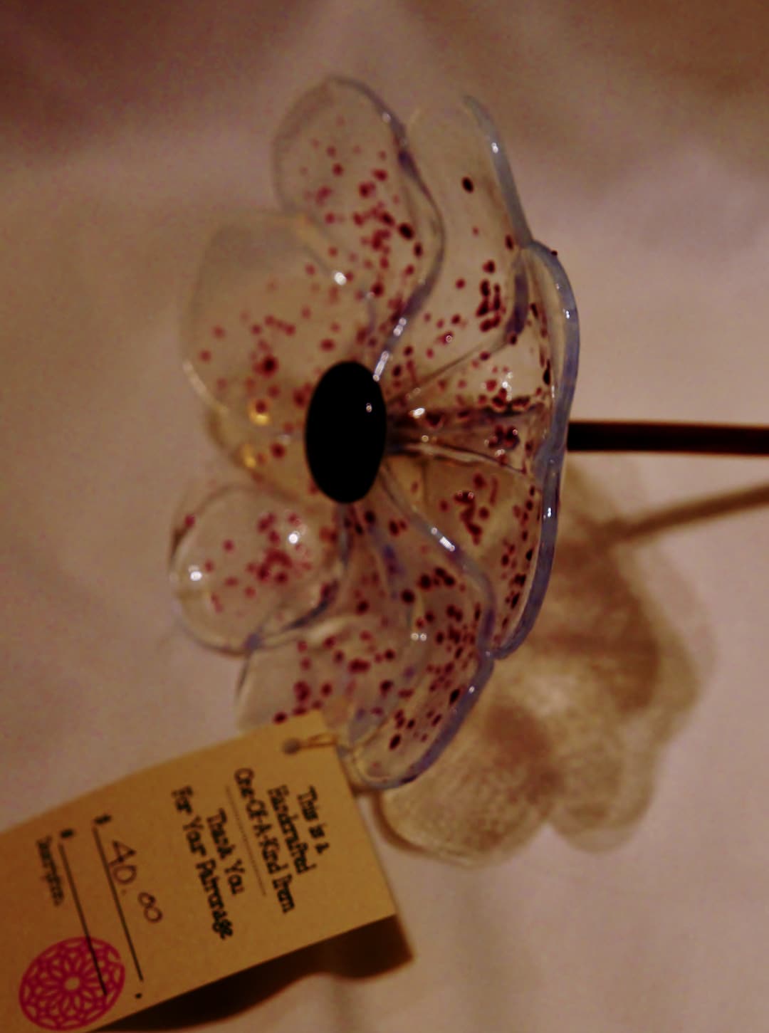 Simple Fused Glass Flowers - Etsy