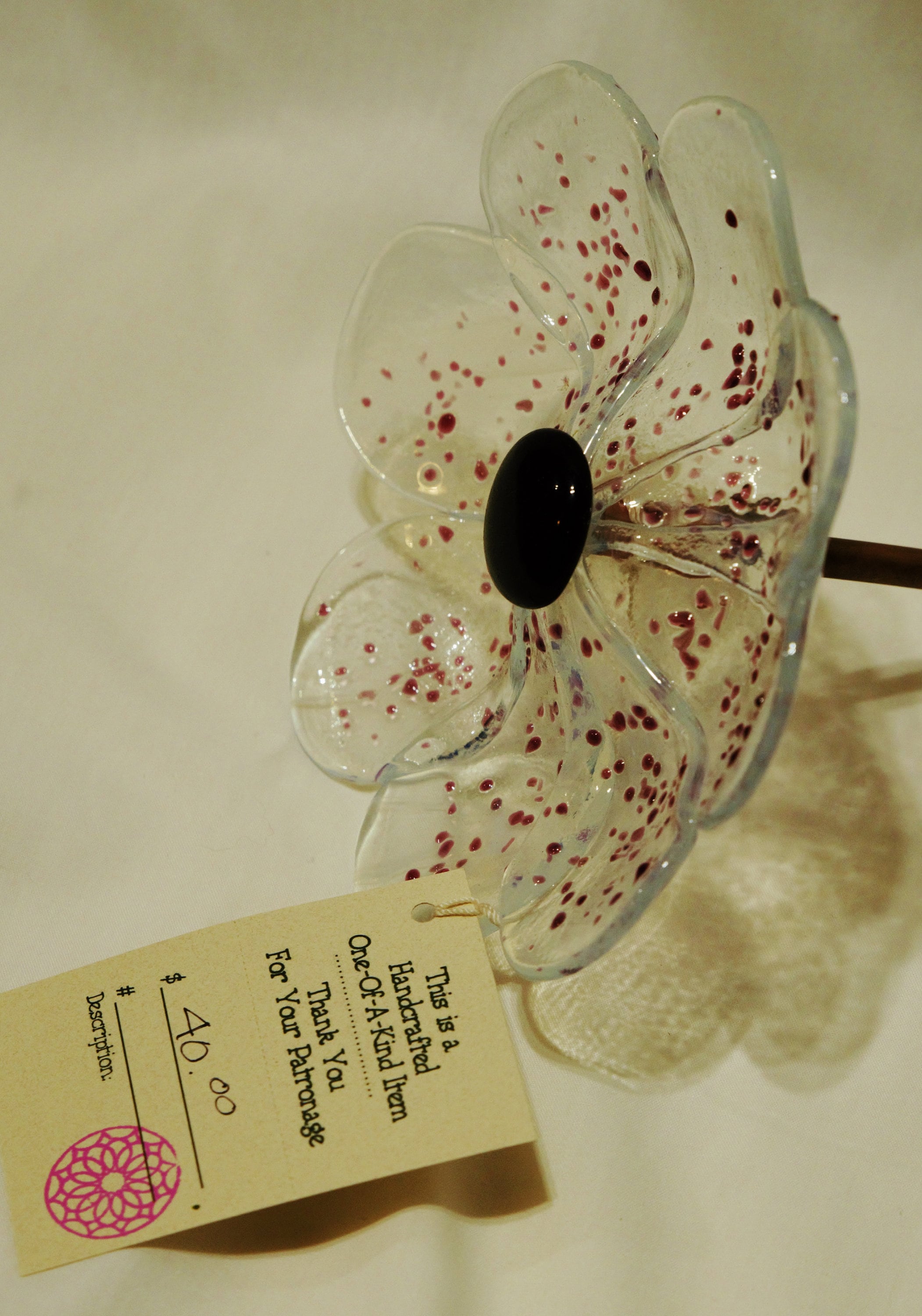 Simple Fused Glass Flowers - Etsy