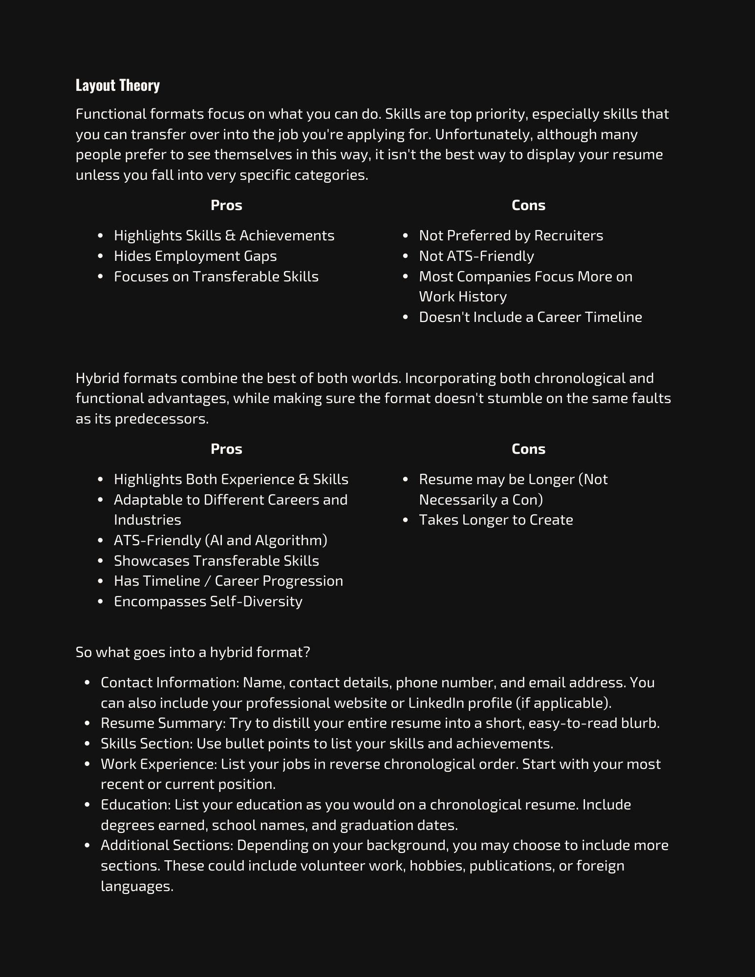 Resume Template matrix - Etsy