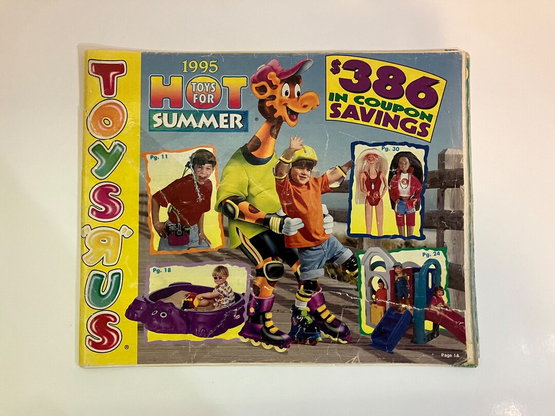 Vintage 1995 Toys R Us Catalogue - Etsy