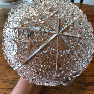 Antique American Brilliant David Walsh Basket - Etsy