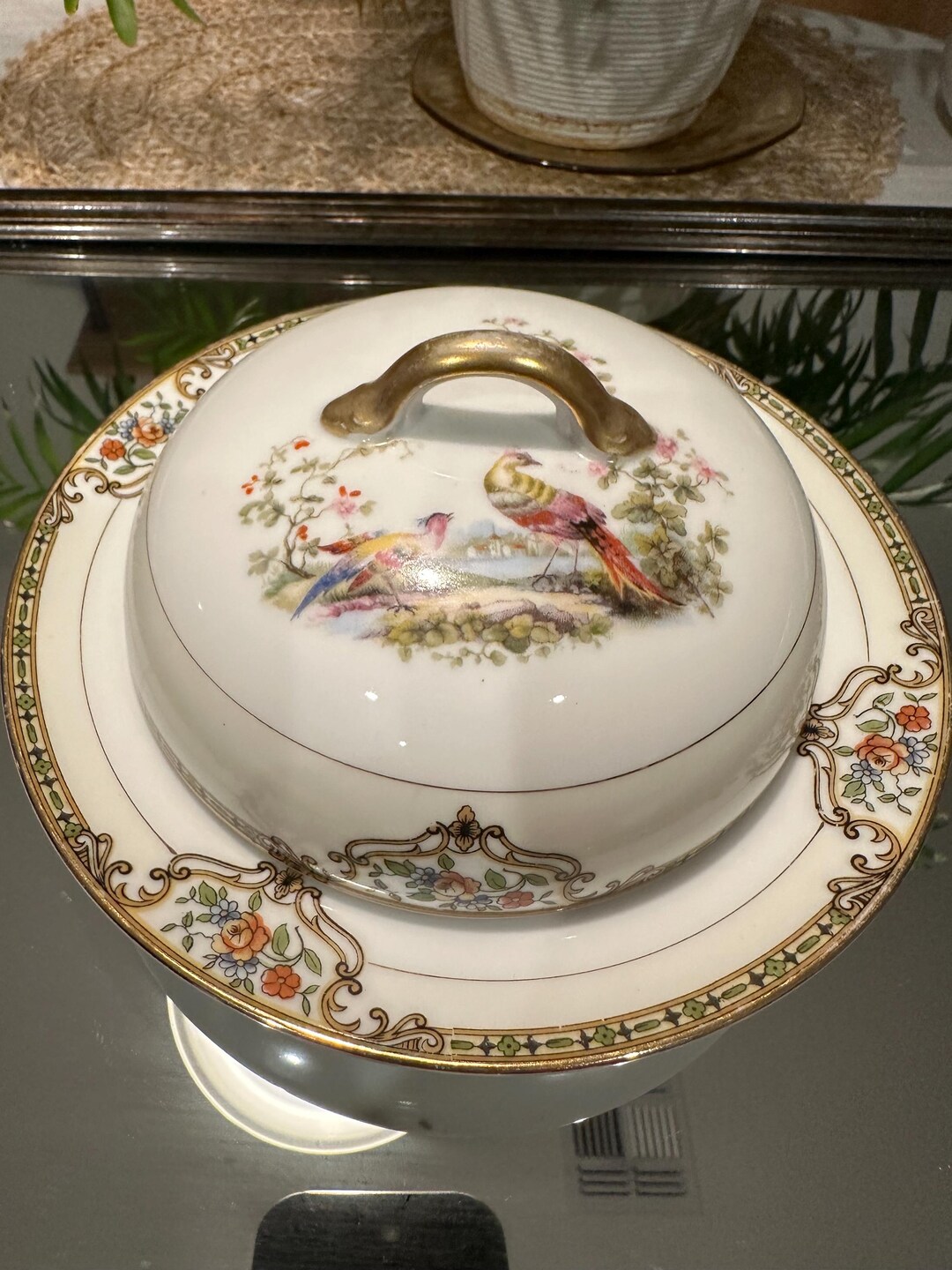 Noritake Chelsea Butter Dish Circa 1920s - Etsy