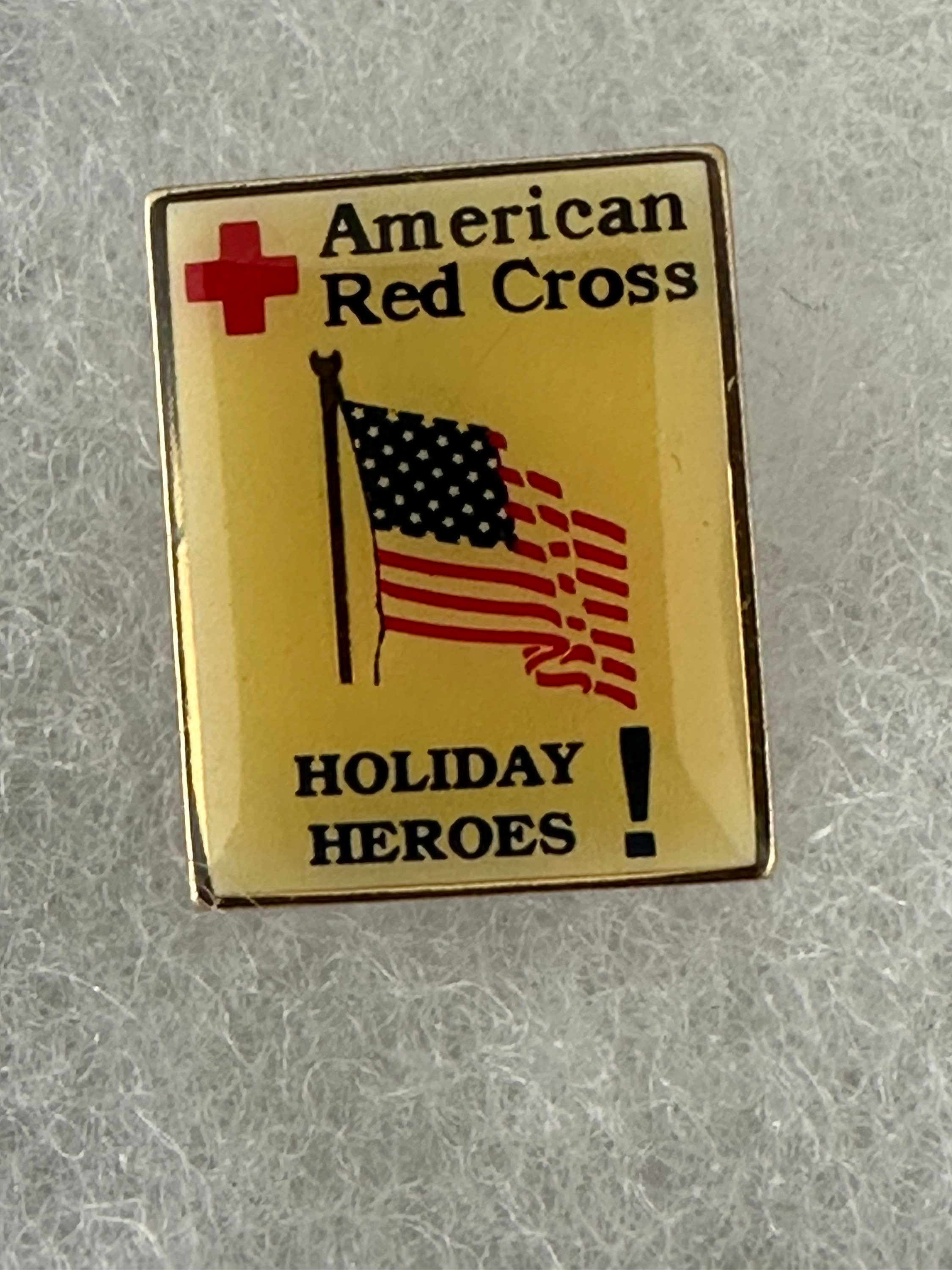 Vintage American Red Cross Collectable Holiday Heroes Lapel - Etsy