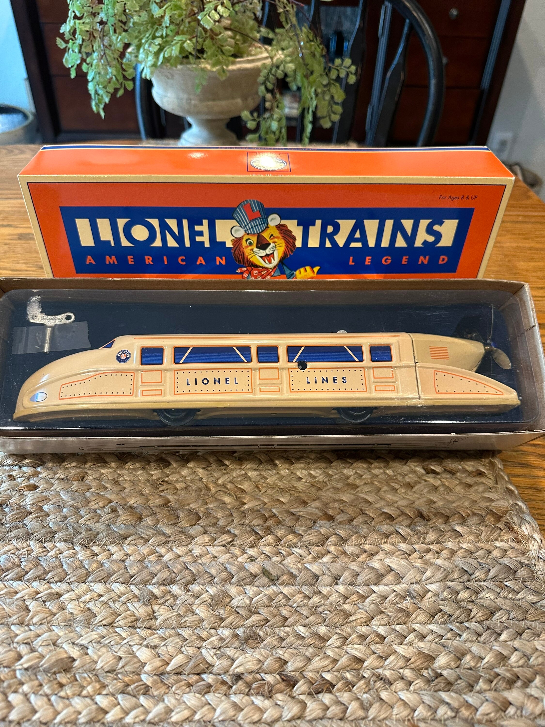 Lionel Trains American Legion Wind up Train With Key. 2005 - Etsy