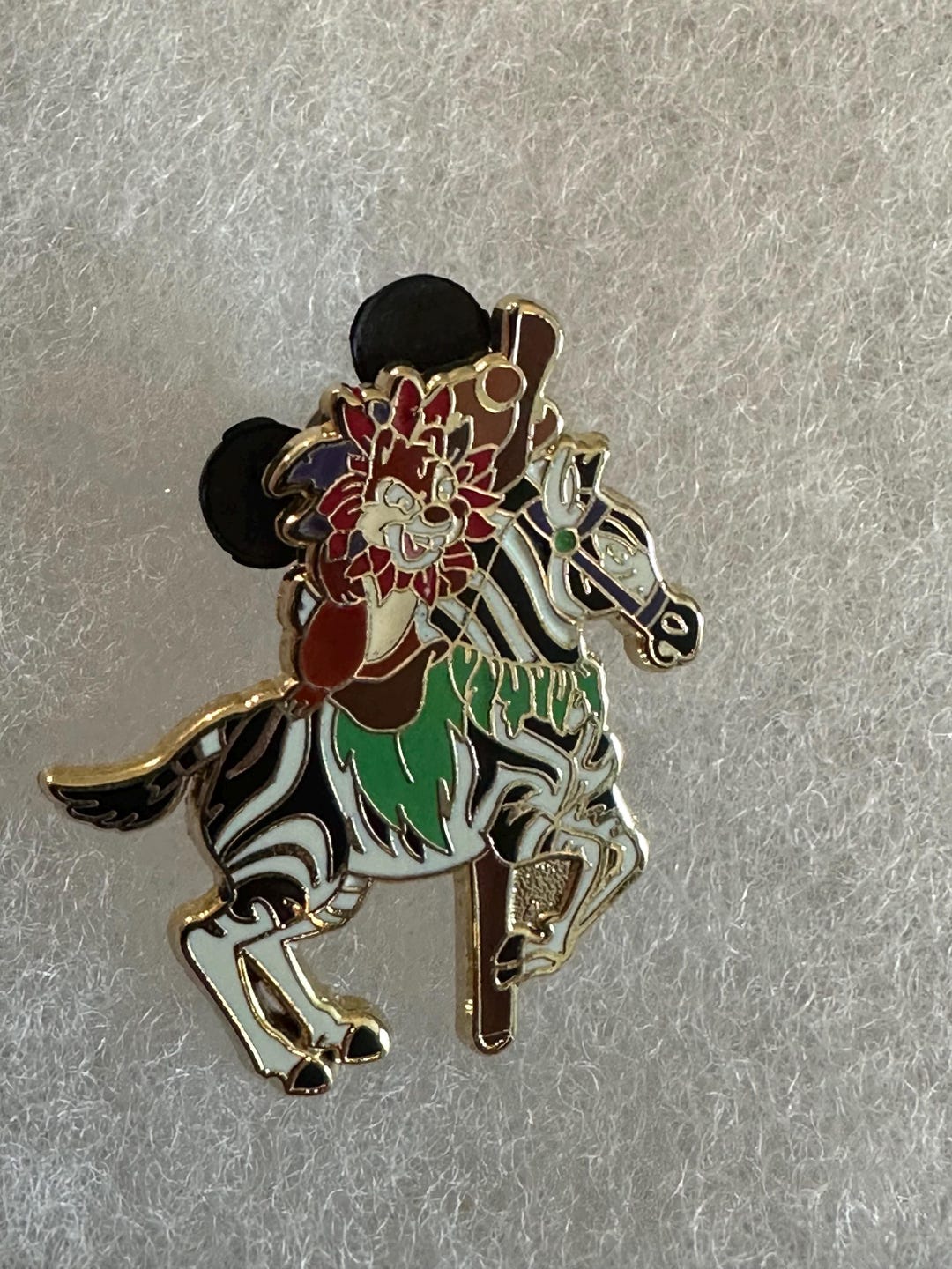 Disney Dale on Zebra Carousel Pin Limited Edition Pin 4 of 10 - Etsy
