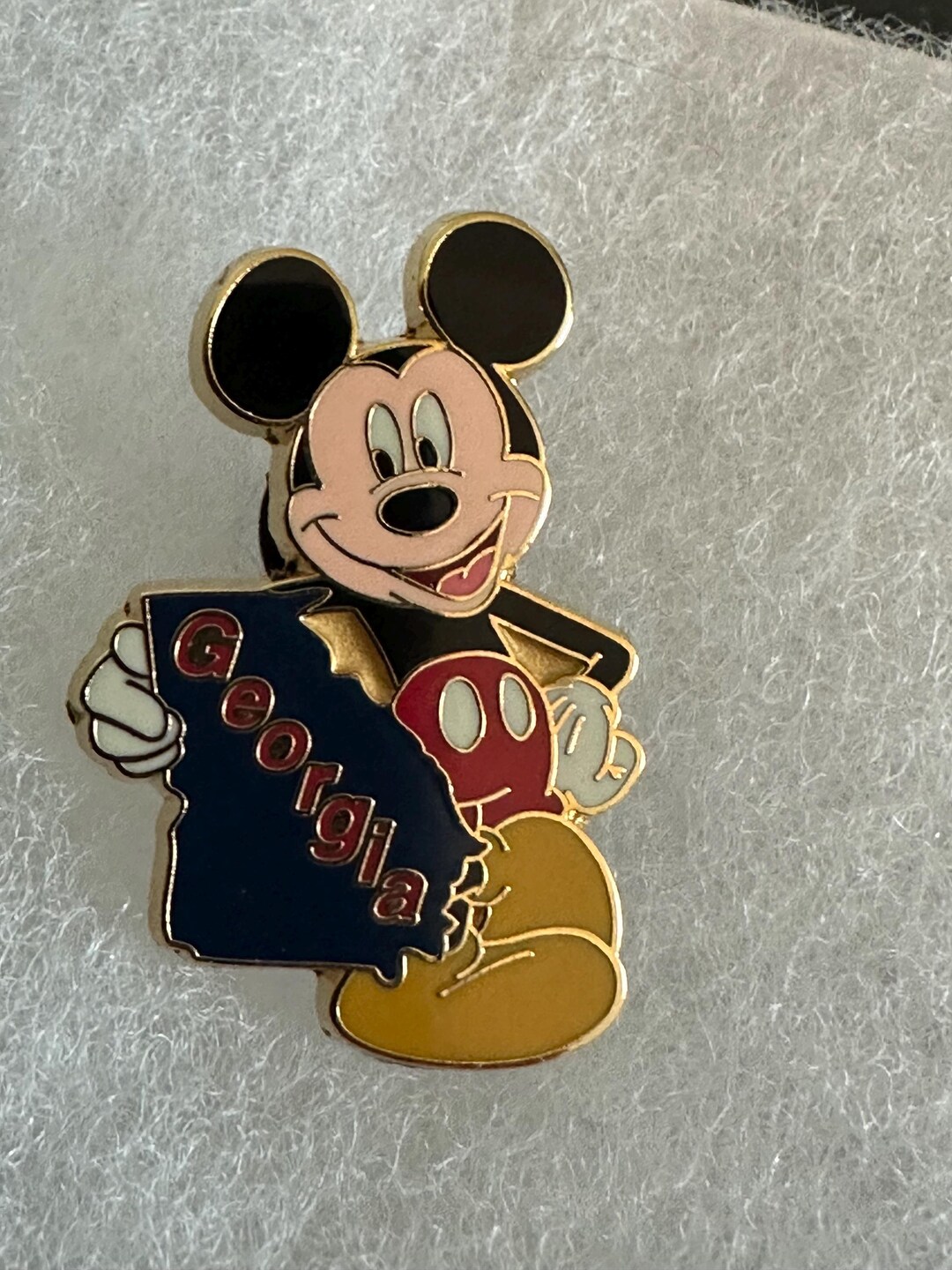 Disney Georgia State Mickey Mouse Pin - Etsy