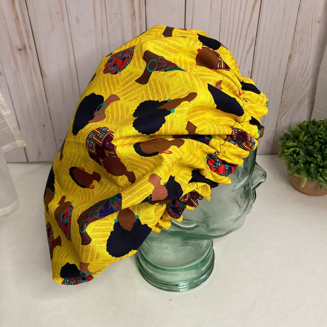 Born Beautiful Bonnet | Satin Adult Bonnet | Sleep Satin Bonnet | Comic ...