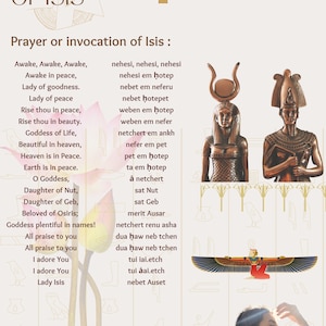 Isis Priestess Initiation Guide - Etsy