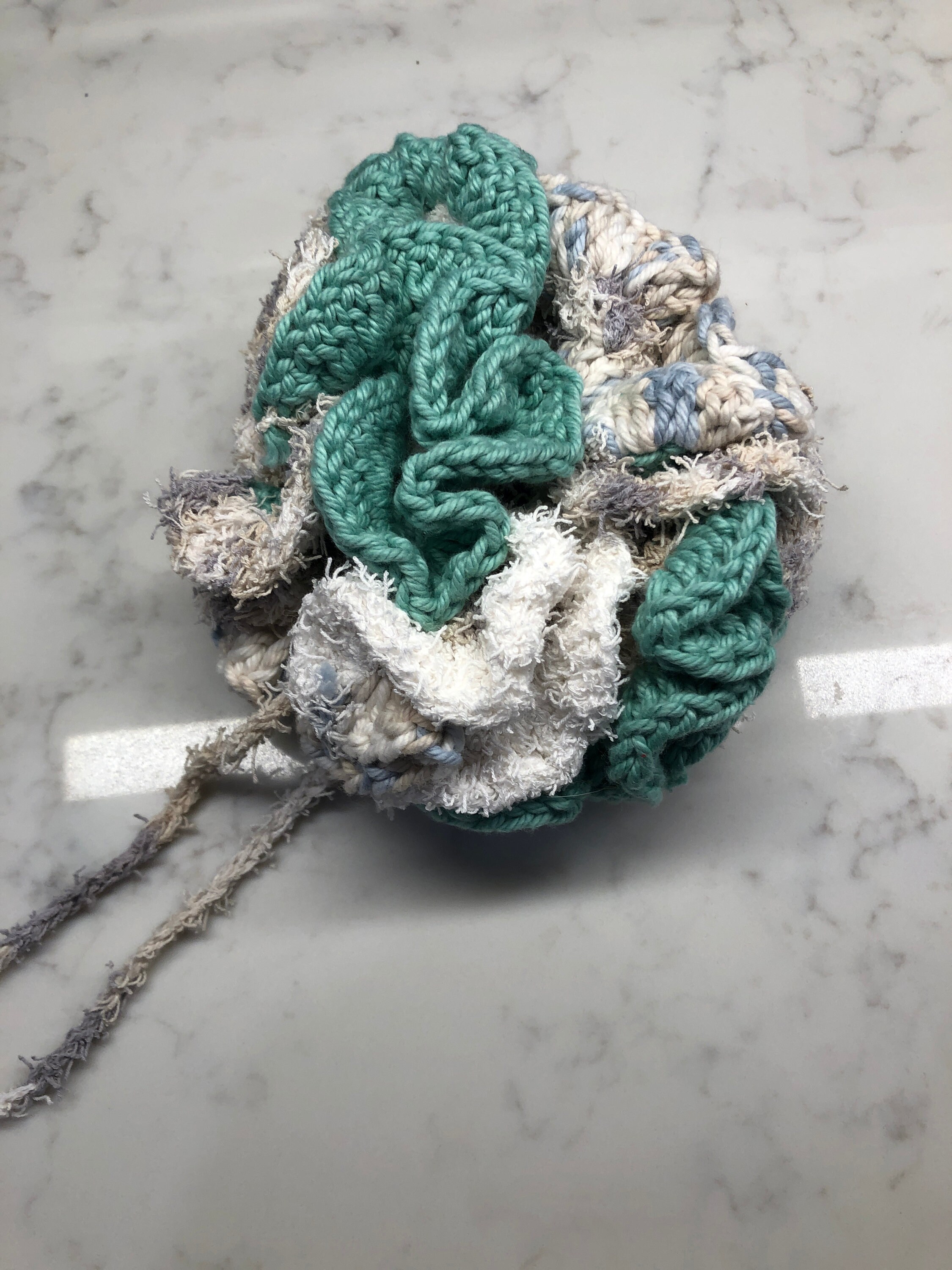 100% Cotton Luffa/ Bath Poof - Etsy