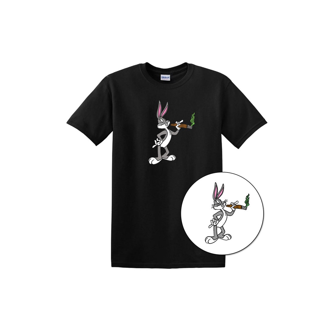 Buds Bunny T-shirt & Sticker Combo - Etsy