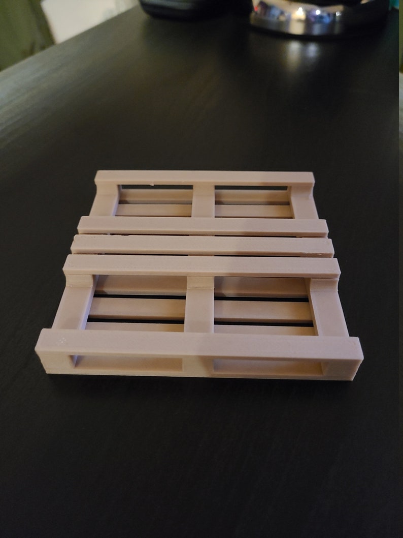 Set of 2 3D Printed Mini Pallet Coasters for - Etsy