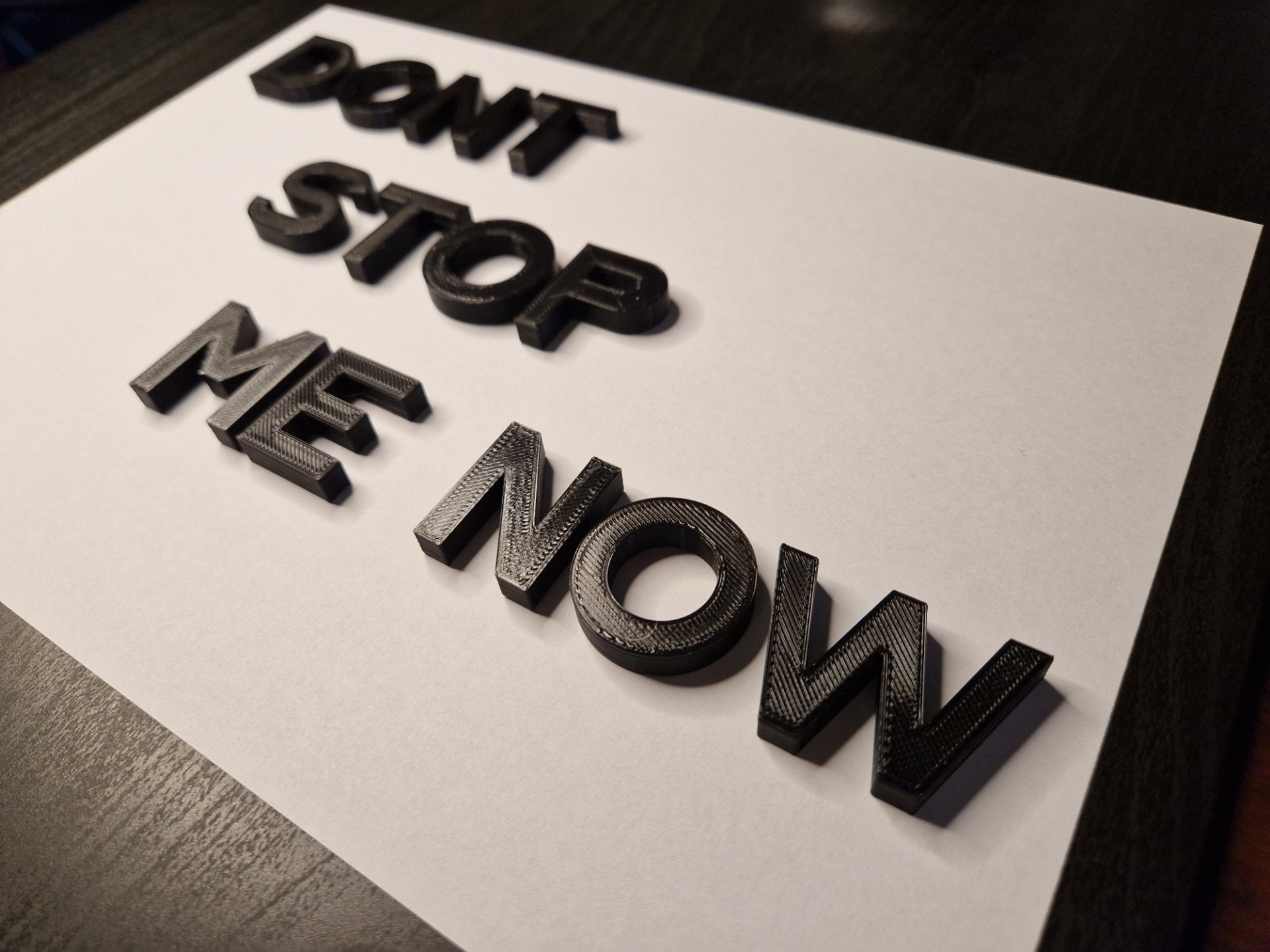 Custom 3D Printed Quotes/words/letters Wall Decor - Etsy