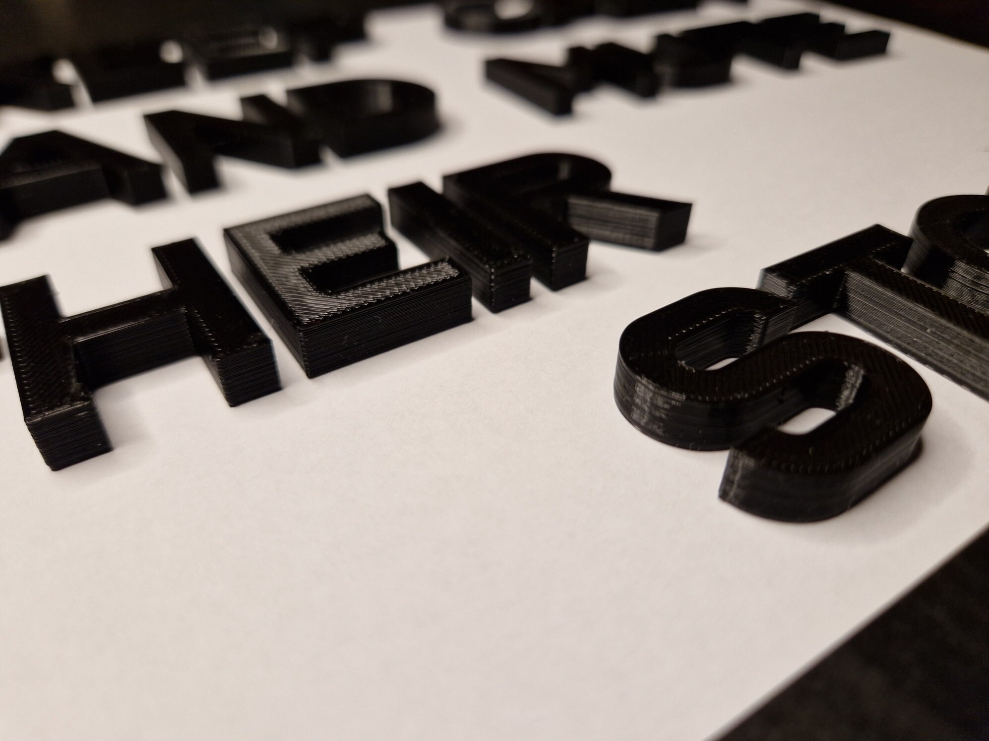 Custom 3D Printed Quotes/words/letters Wall Decor - Etsy