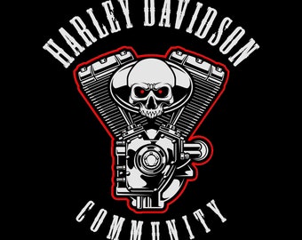 Harley Davidson Svg Editable - Etsy