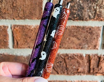 Fall-themed Glitter Pen - Etsy