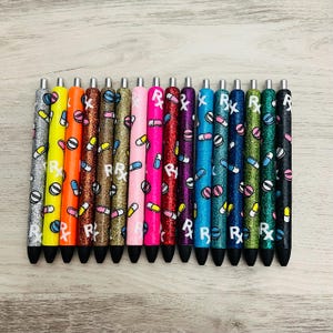 Pharmacy Glitter Pen, Pharmacist Glitter Pen, Medical Pen, Pharmacist ...
