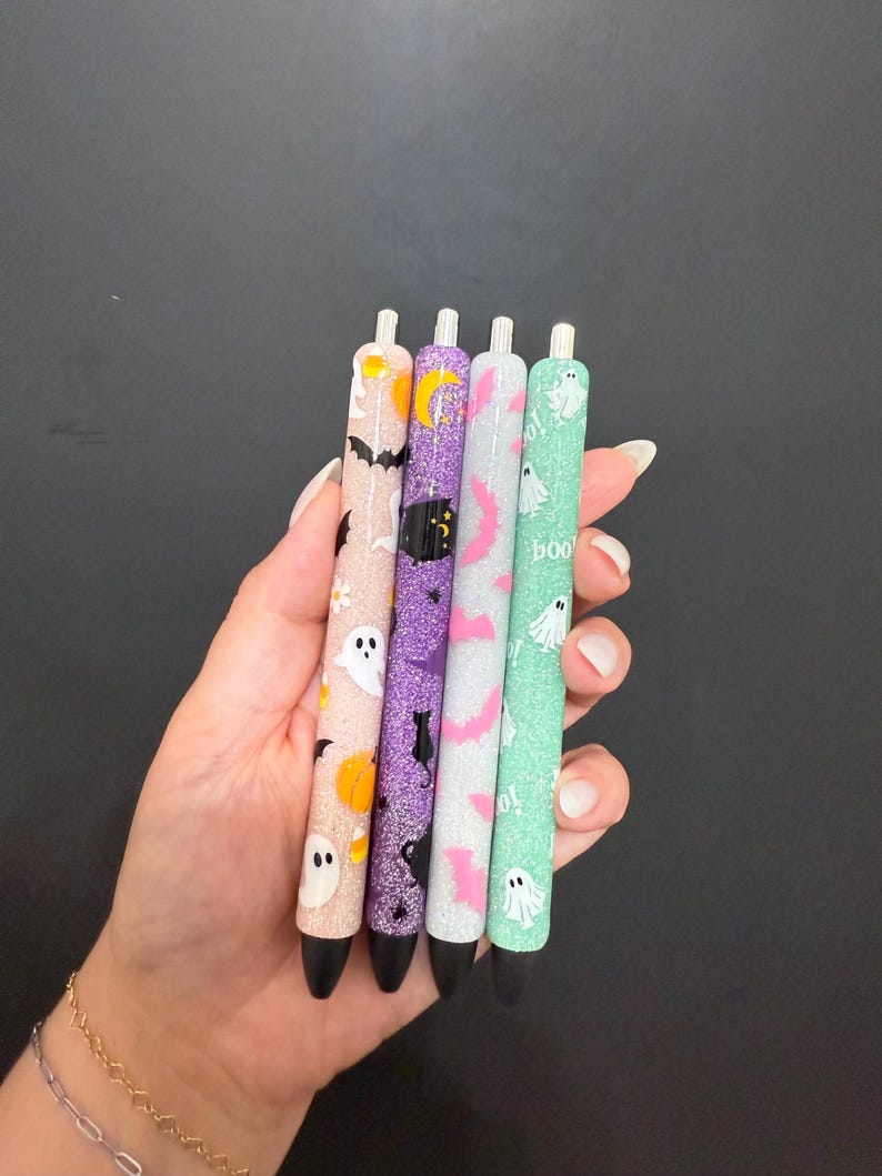 Fall Pens, Halloween Pens, Pumpkin Pen, Ghost Pen, October Pens, Fall ...