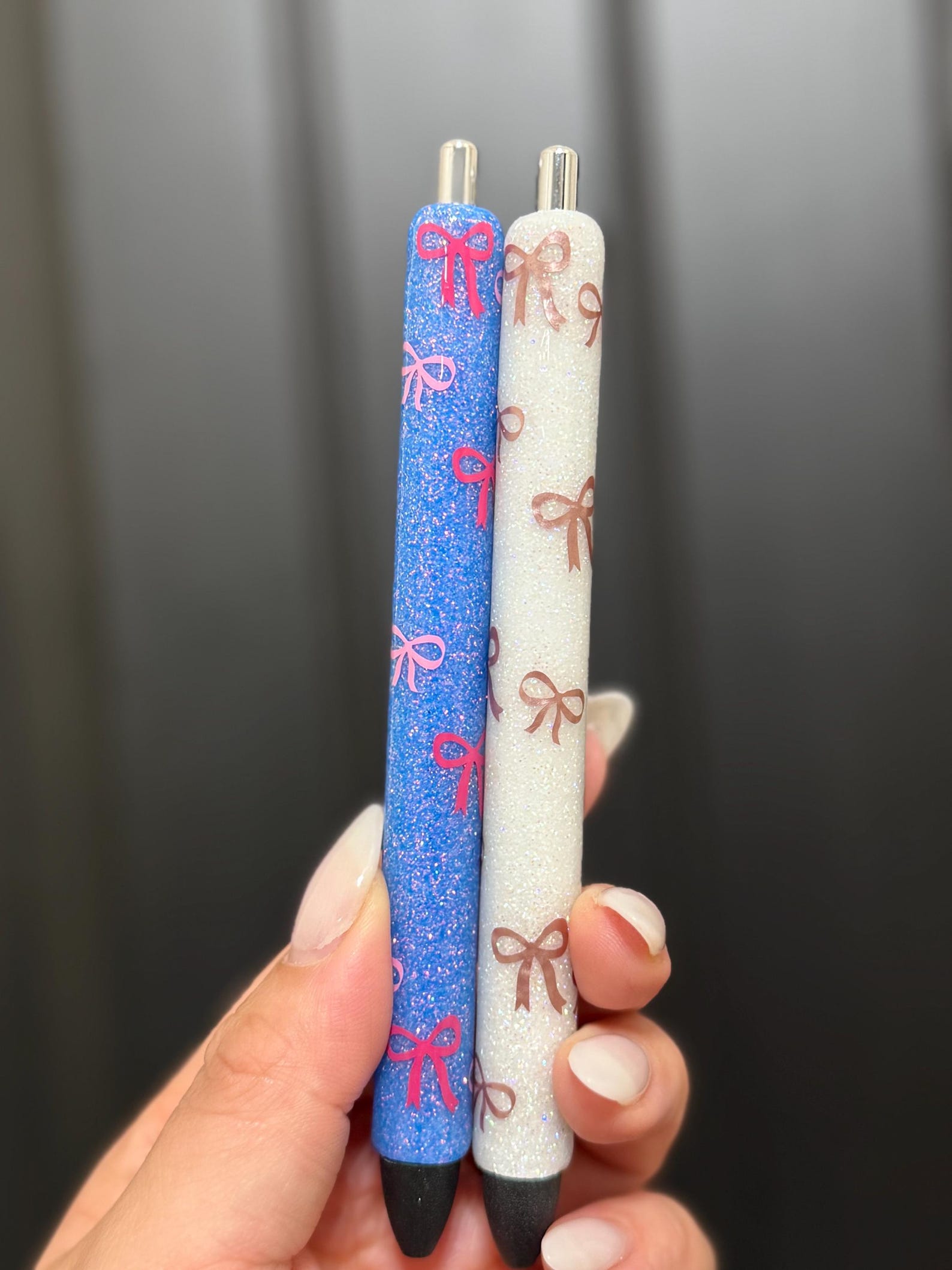 Bow Glitter Pen, Ribbons and Bows Glitter Gel Inkjoy Pen, Mom Glitter ...
