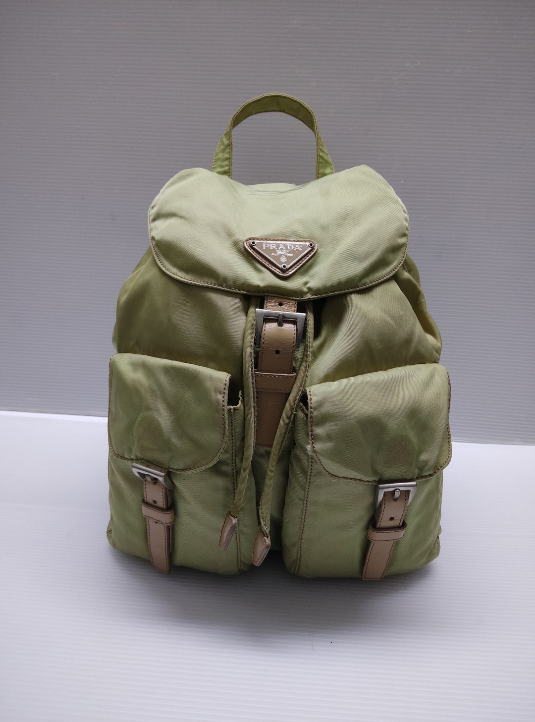 Authentic Prada Nylon Backpack - Etsy