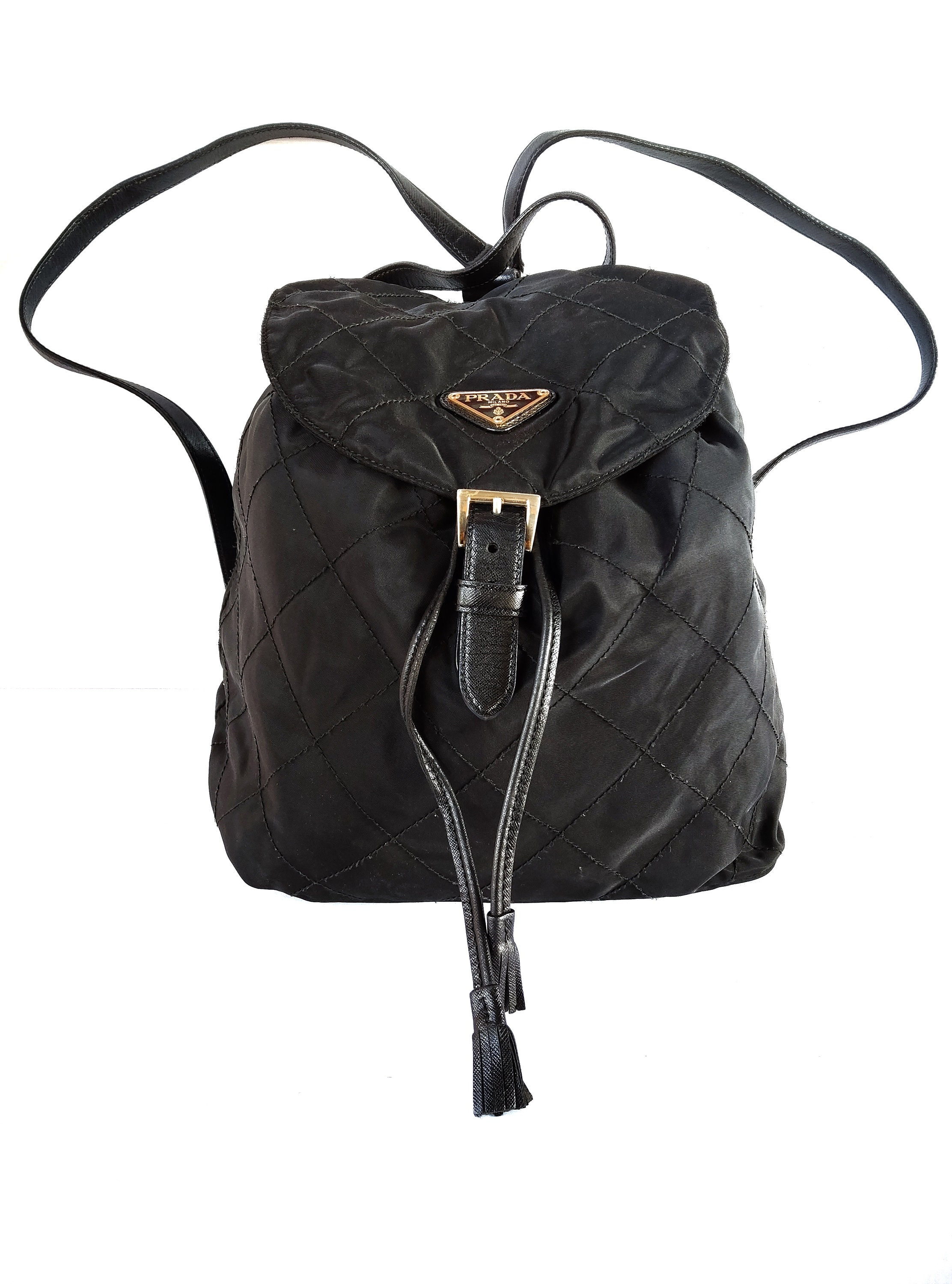 Authentic Prada Nylon Backpacks - Etsy