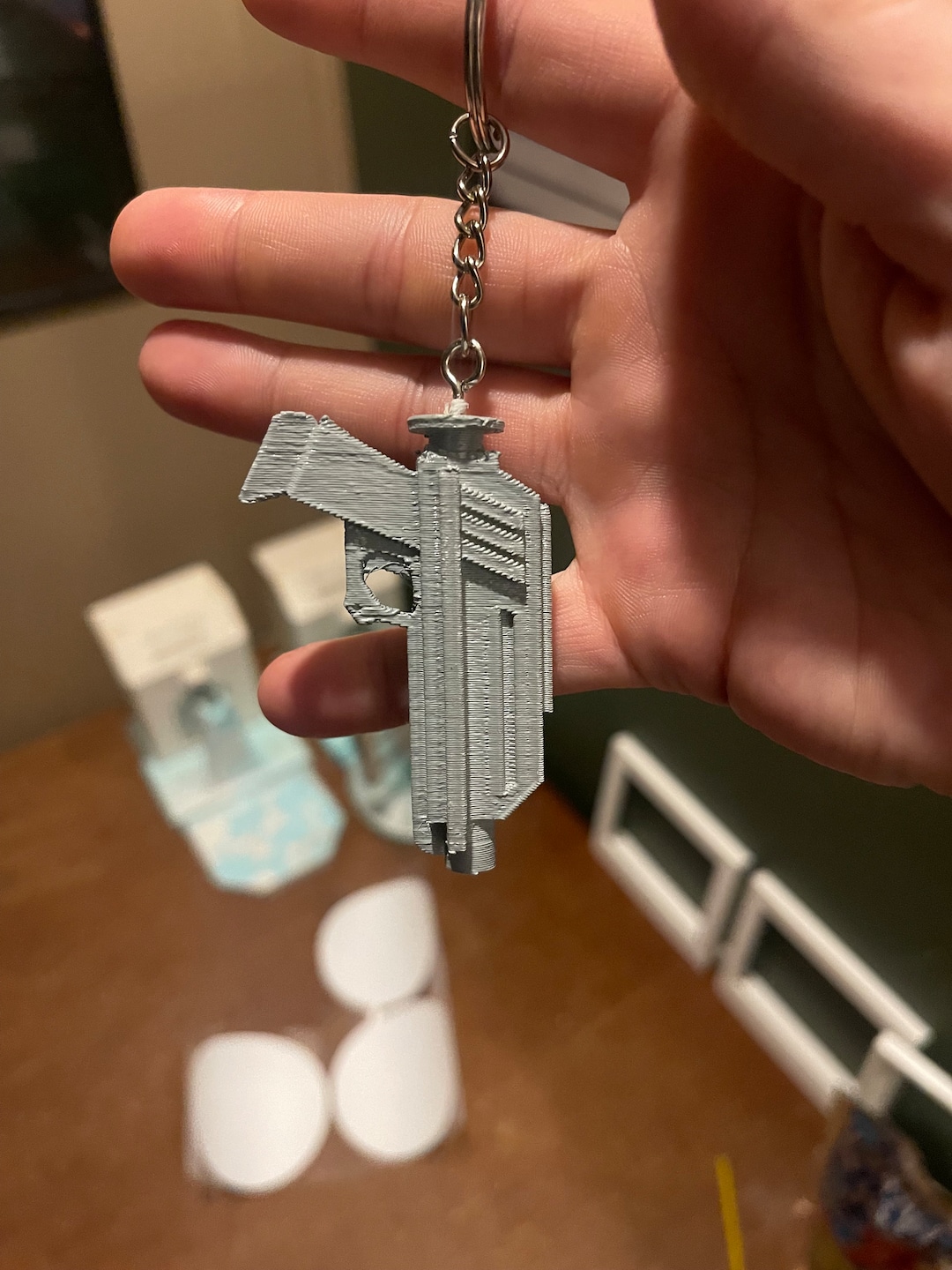 Blaster Keychain - Etsy