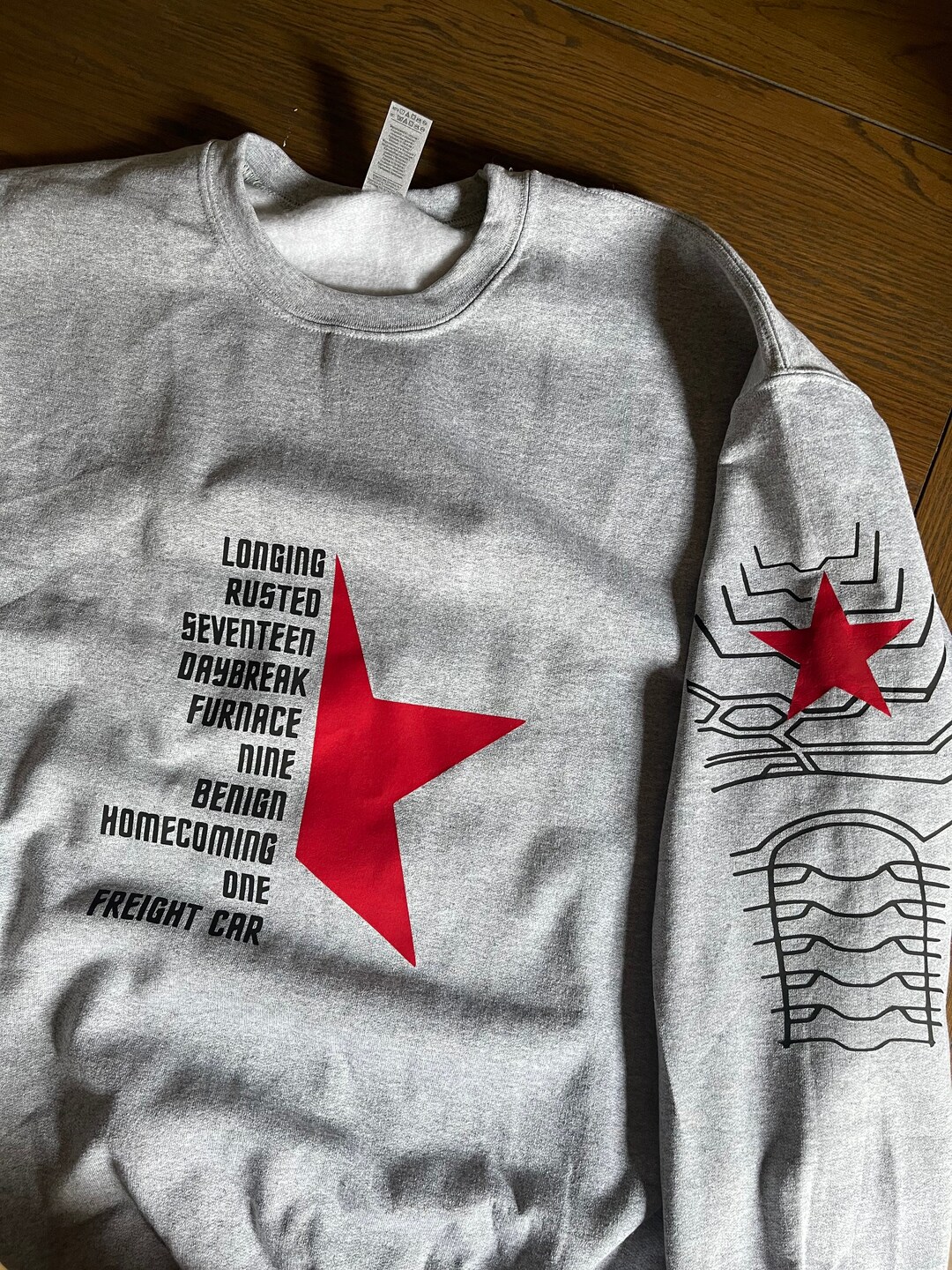 Winter Soldier Sweat Shirt - Etsy