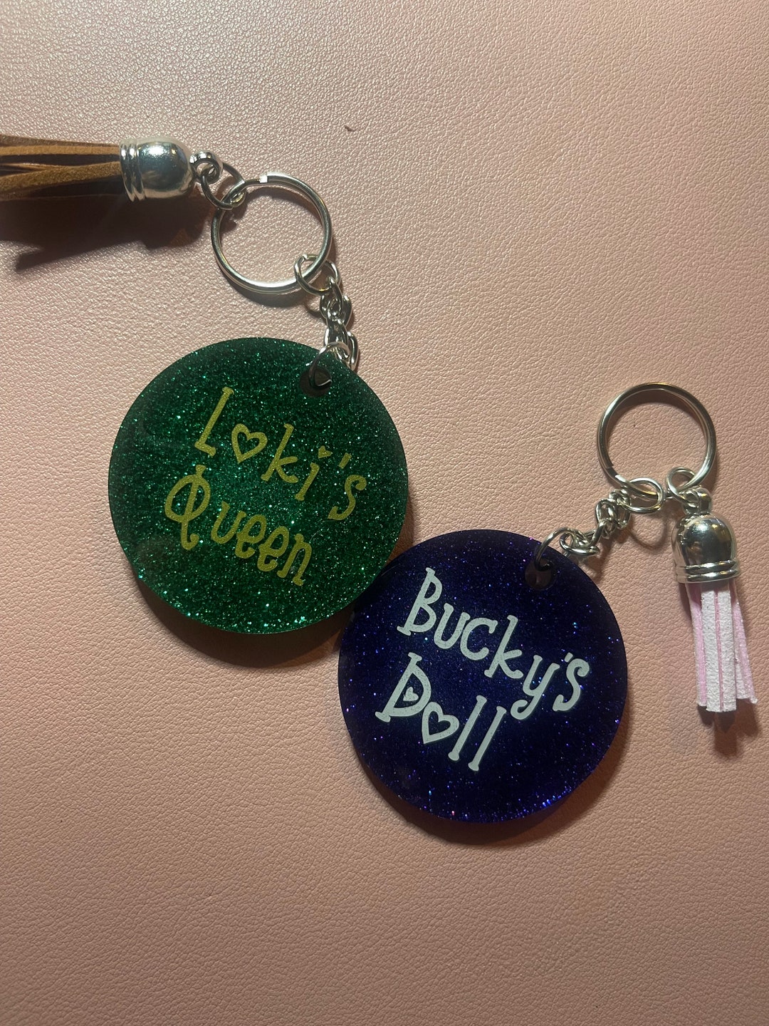 Marvel Nickname Keychains - Etsy