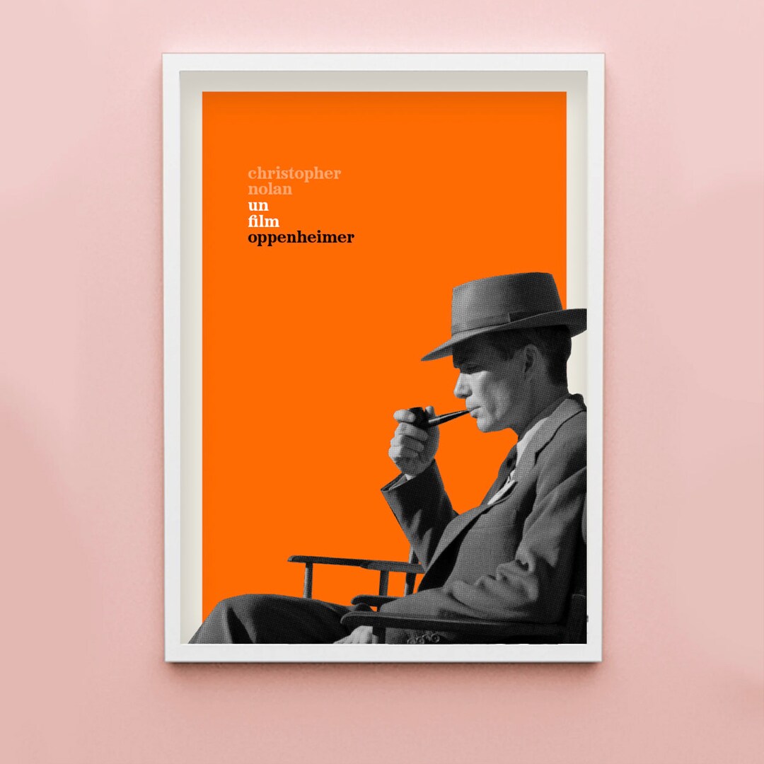 Oppenheimer (french New Wave) Poster Digital Download - Etsy
