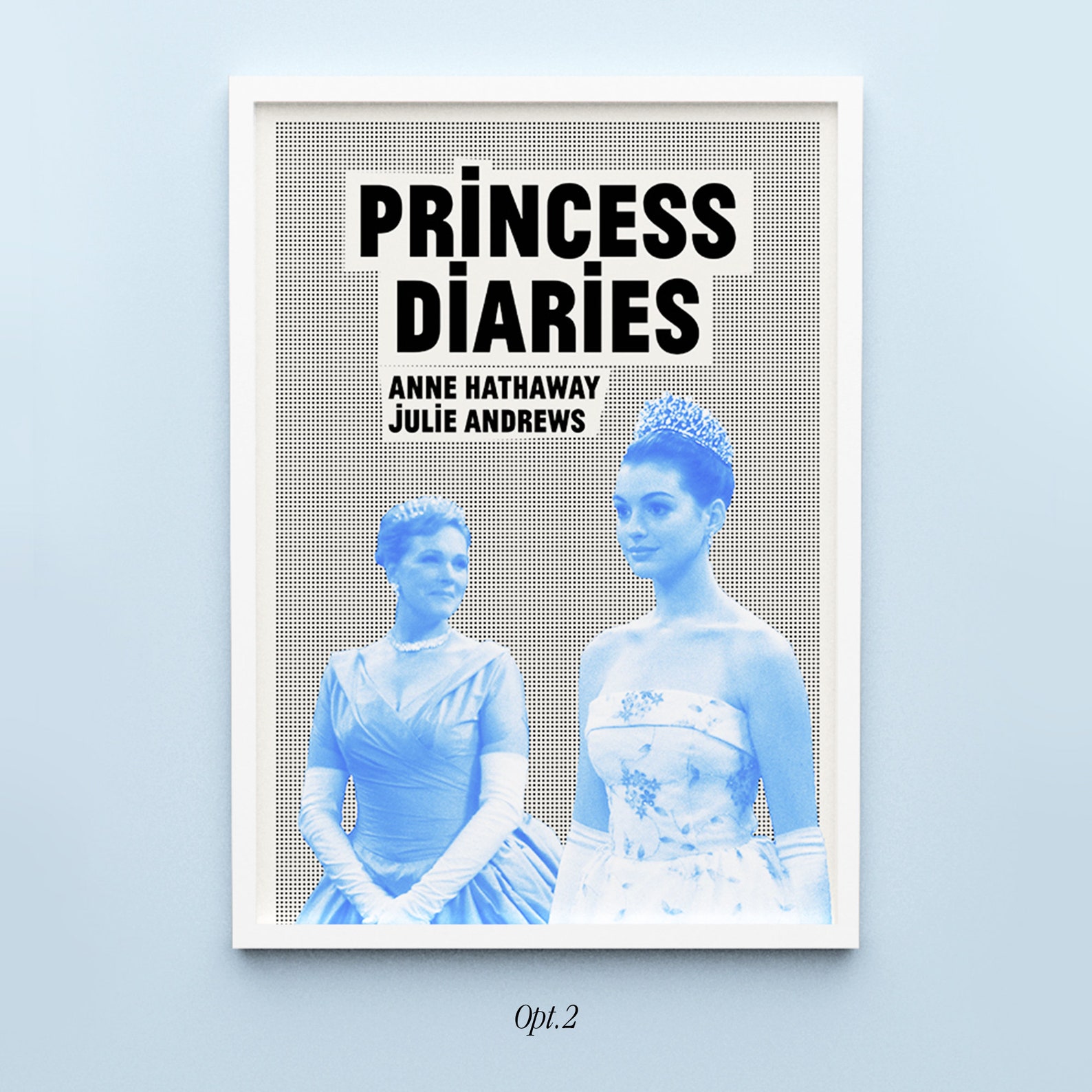 2 Princess Diaries french New Wave Poster Digital Download | Etsy