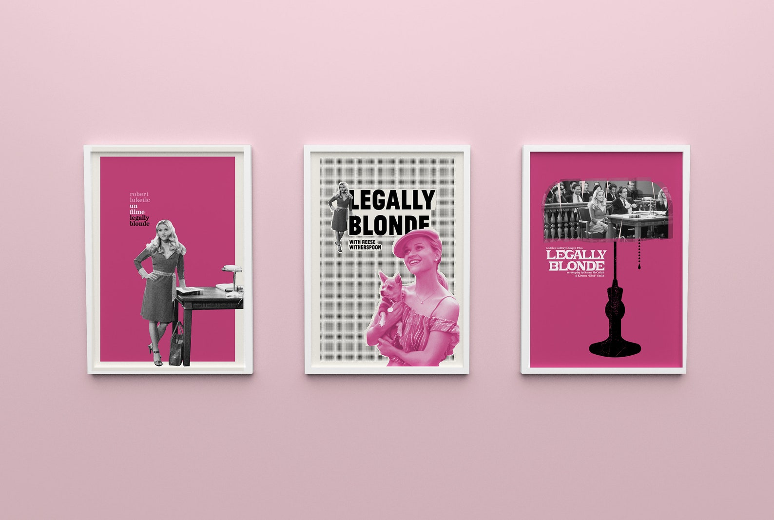 3 Legally Blonde french New Wave Poster Digital Download | Etsy