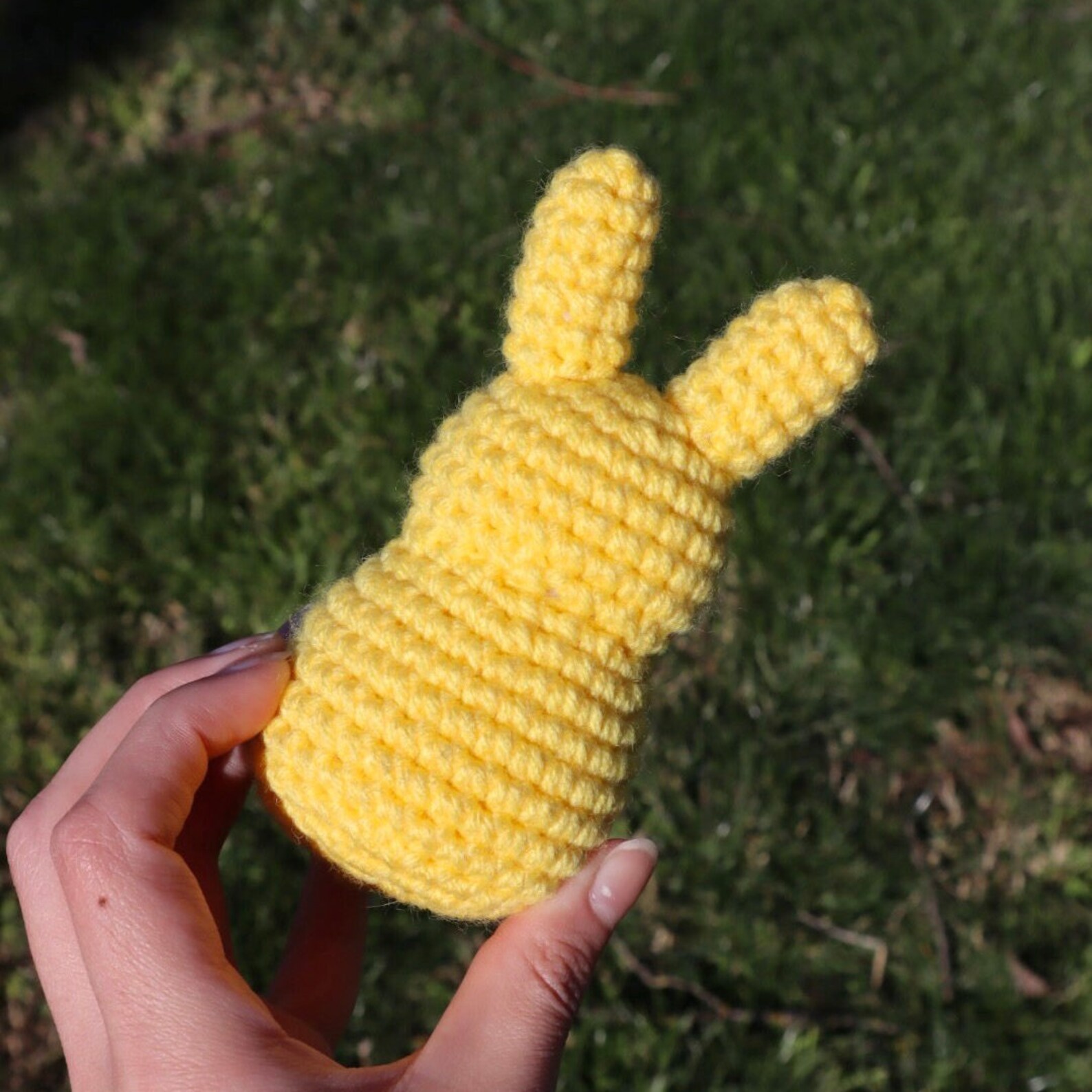 Crochet Peep Bunny | Marshmallow Bunny | Handmade Peep | Easter Decor ...