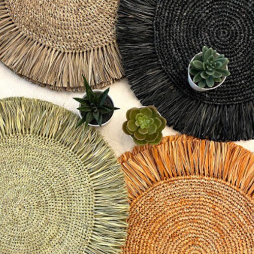 Pamaypay Wall Decor Boho Filipino Raffia Fan Giveaway | Etsy