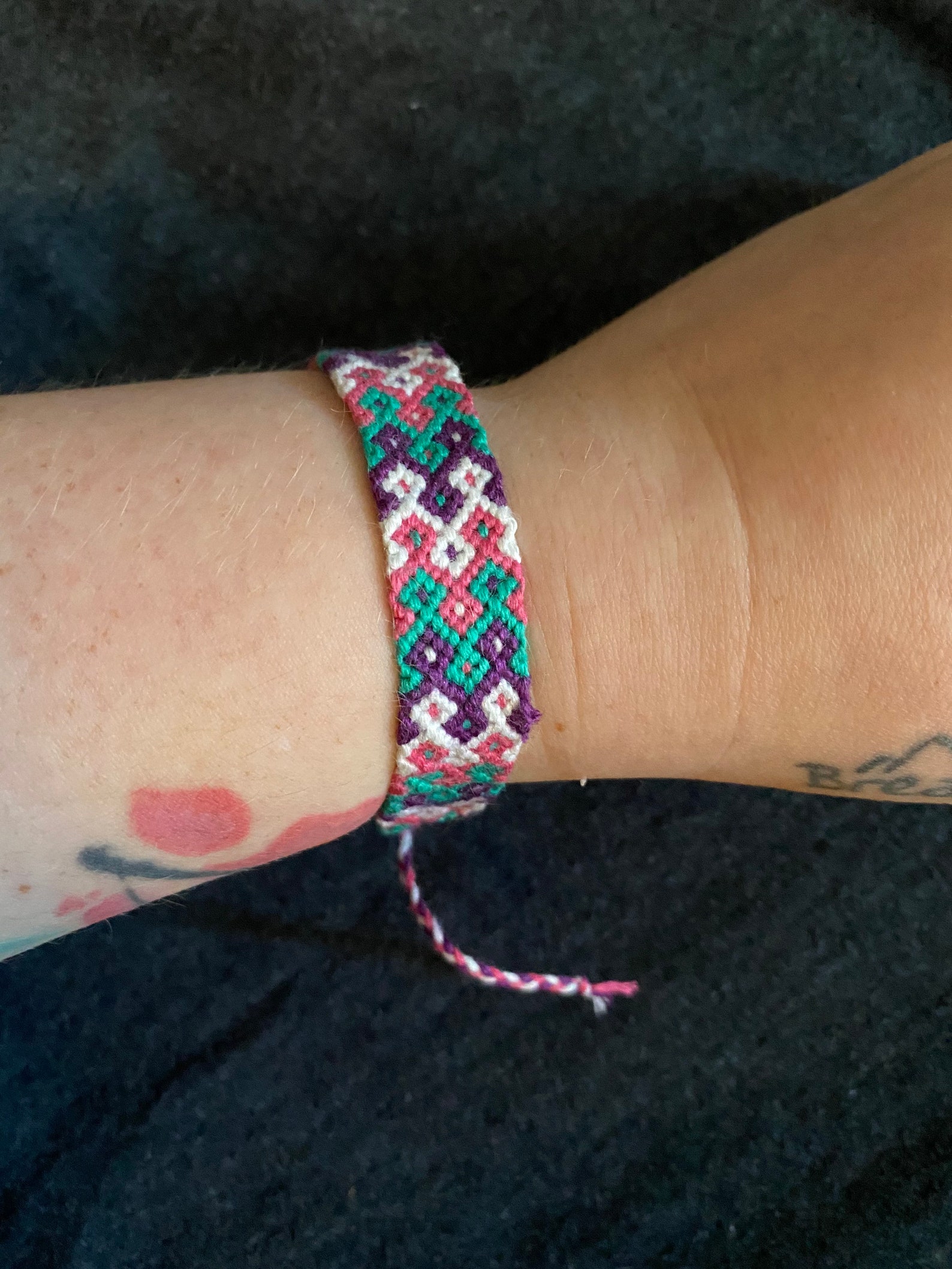 Homemade Cute Colorful Woven Friendship Bracelets - Etsy