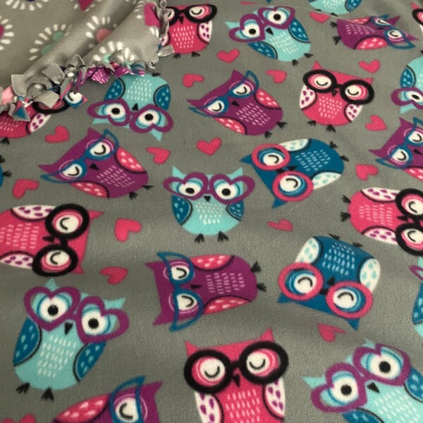 Fleece Owl - Etsy