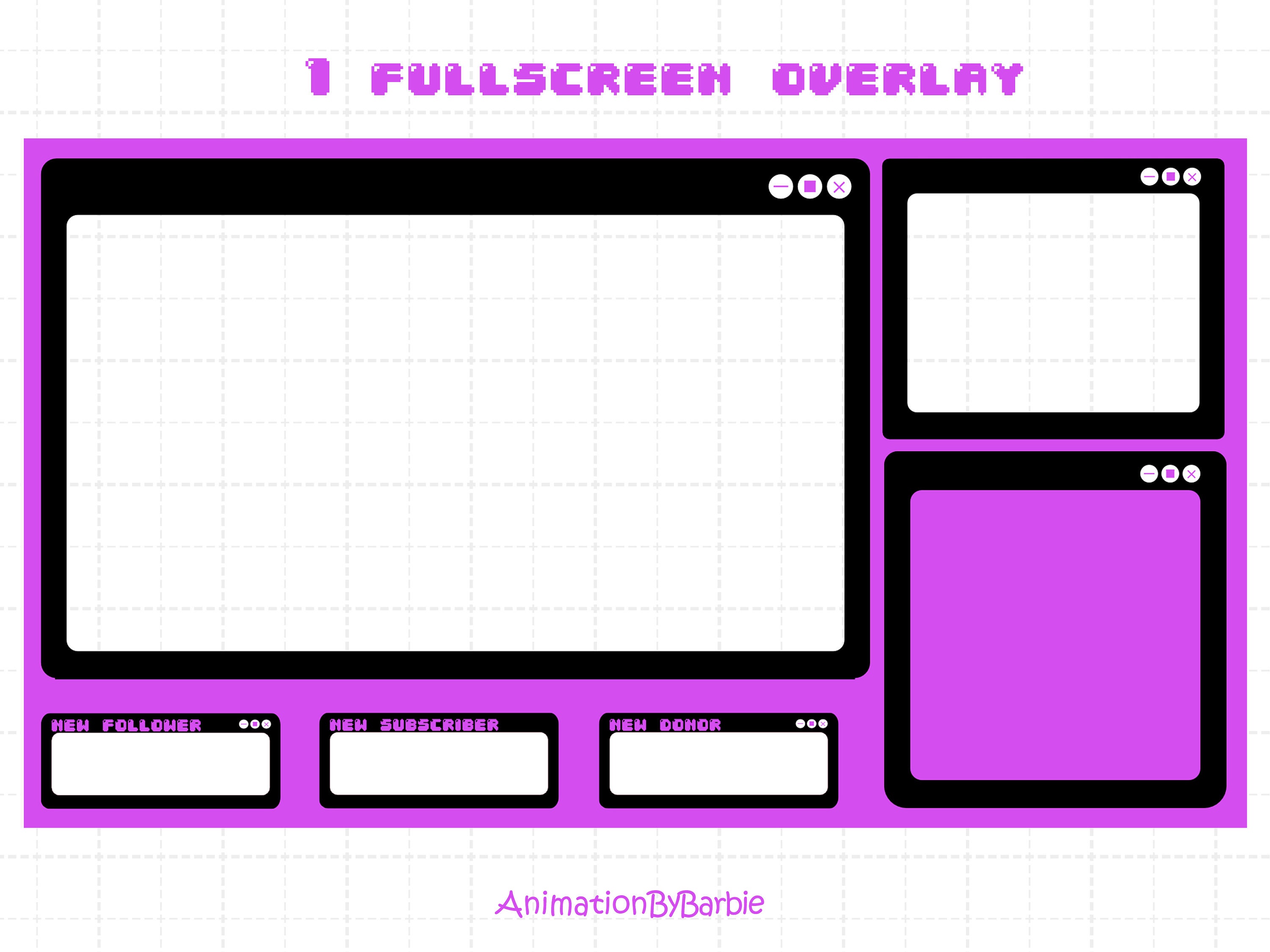 Stream Overlay Package Webcam Overlays Stream - Etsy Canada