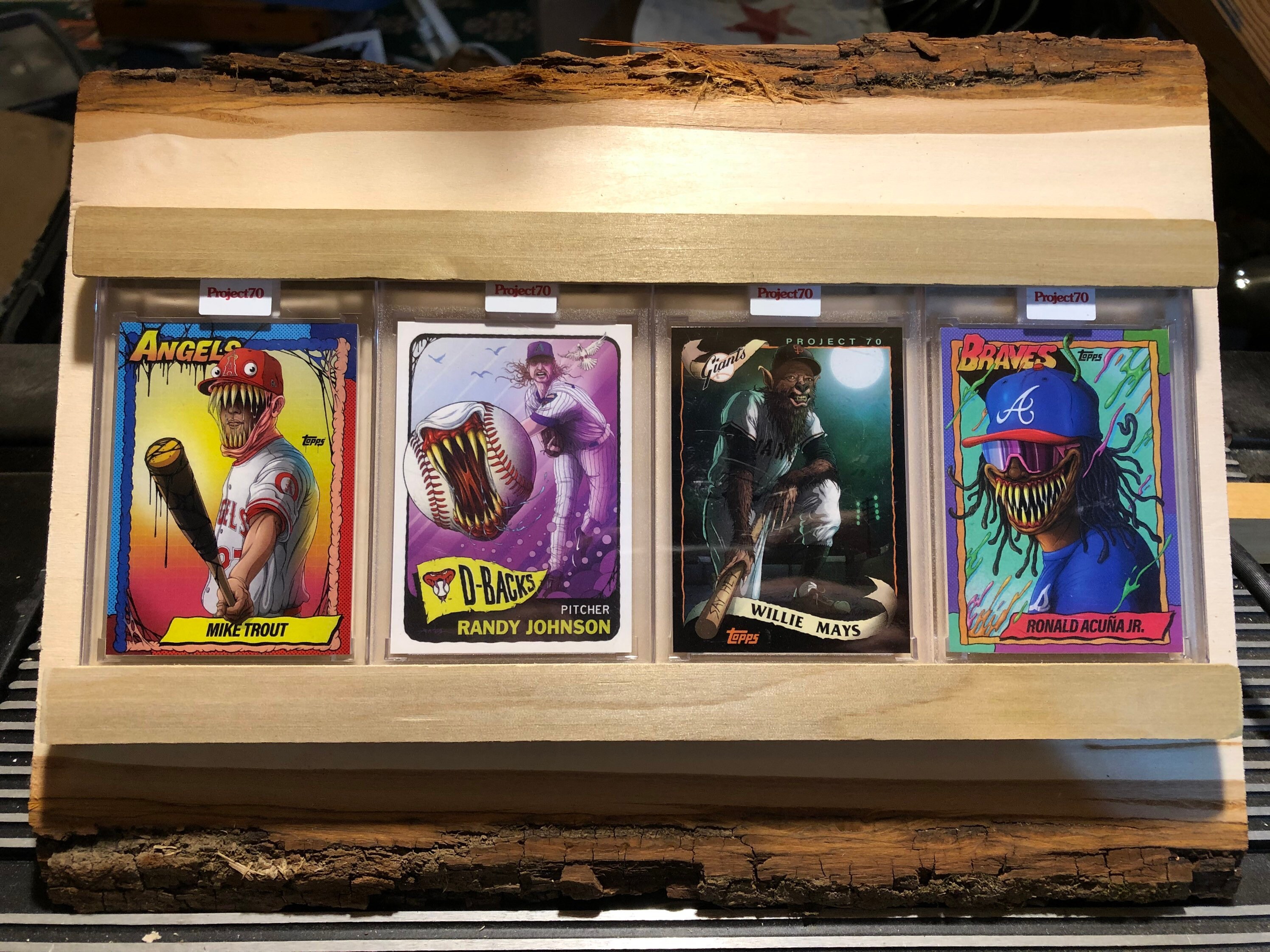 Natural Wood Card Frame - Etsy