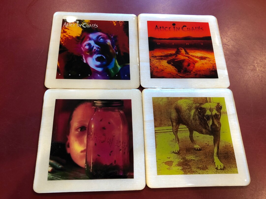Album Cover Coasters - Etsy