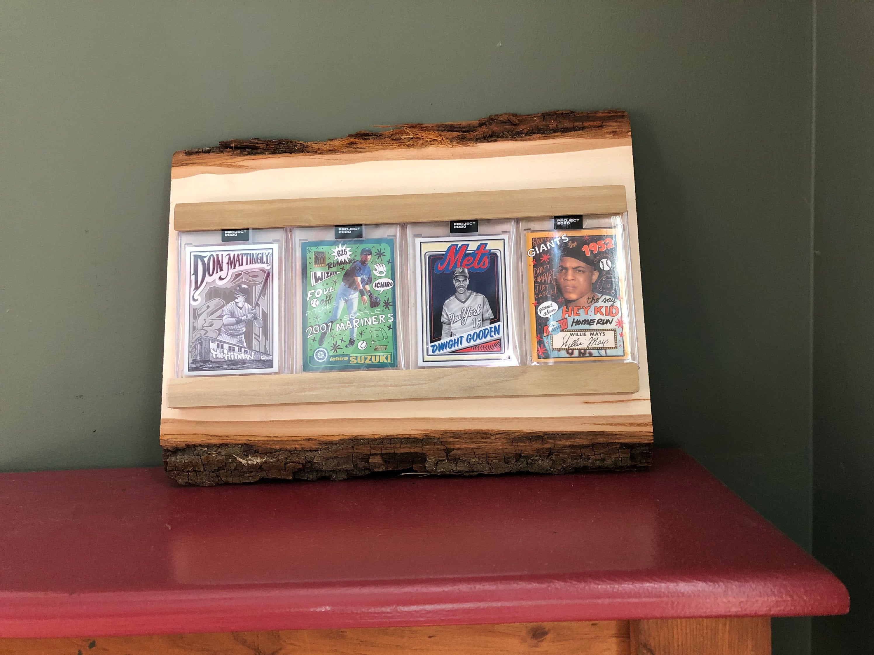 Natural Wood Card Frame - Etsy