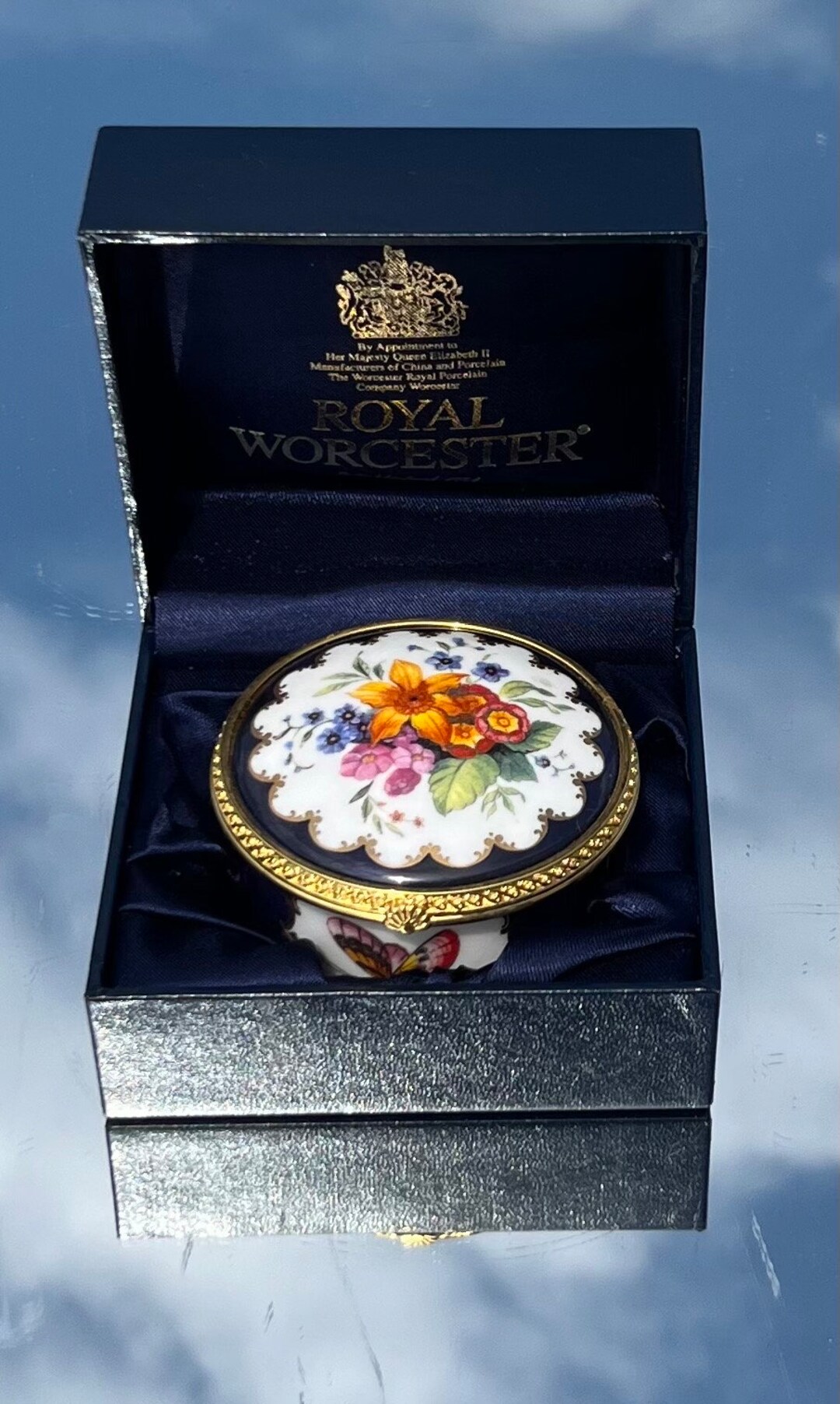 Boxed Royal Worcester Connoisseurs Collection Porcelain Box - Etsy