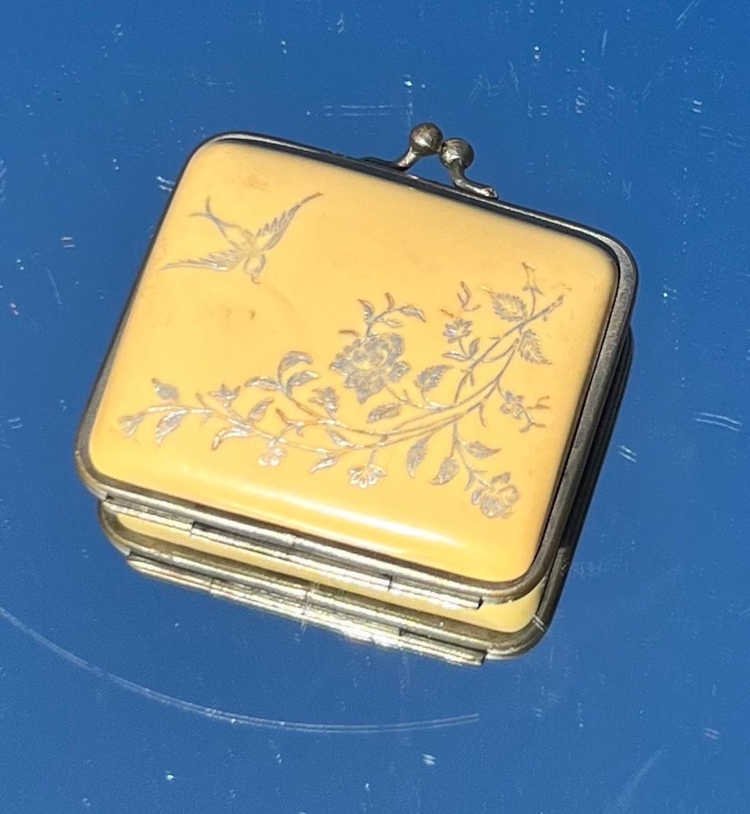 Antique Small Souvenir Purse From Cannes - Etsy